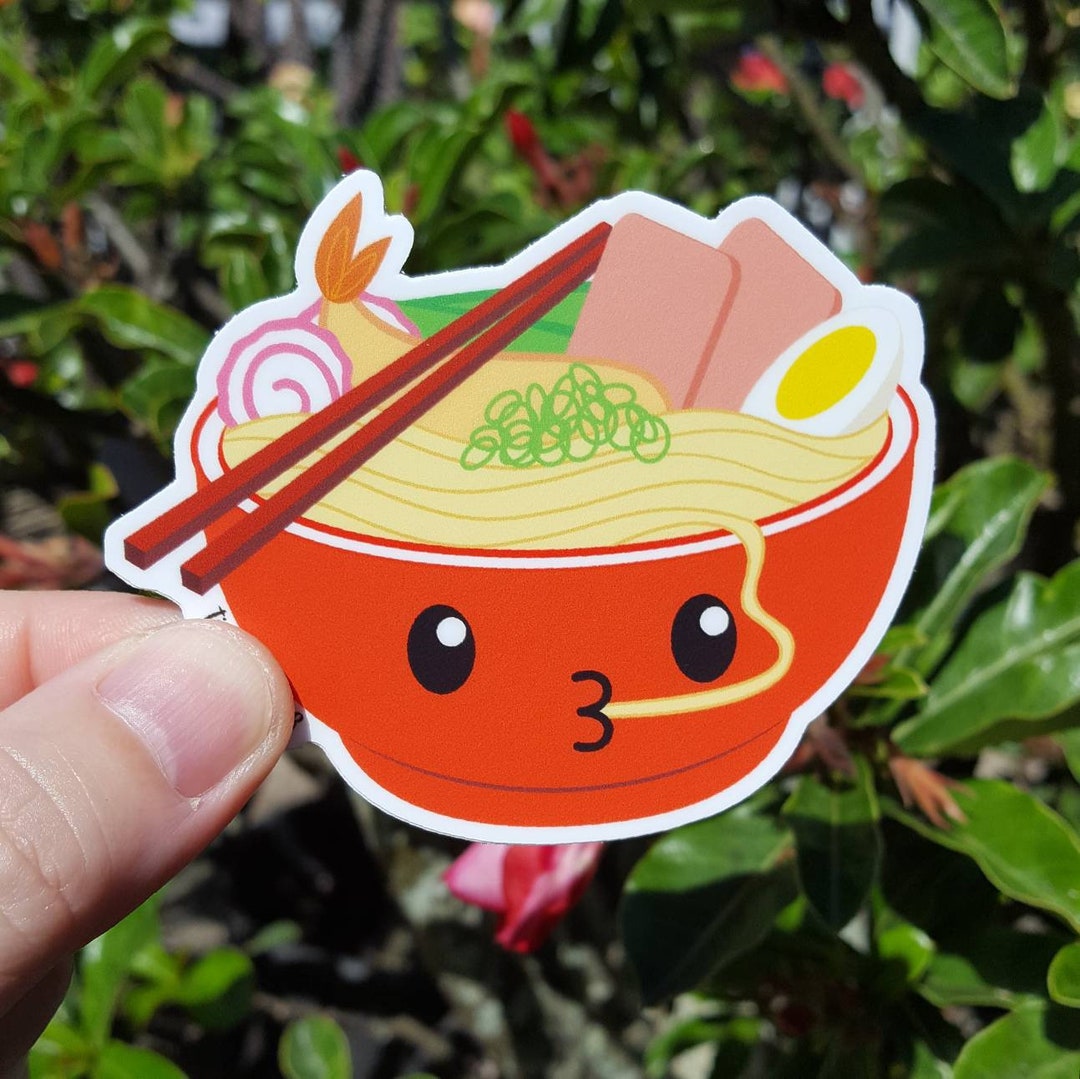 Sticker - Ramen - 3.25" X 2.75" - Etsy