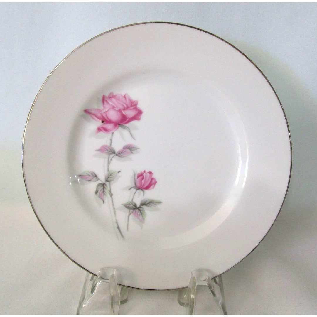 Vintage Rose Bramble by Nasco Fine China Japan Bread Butter Plate ...
