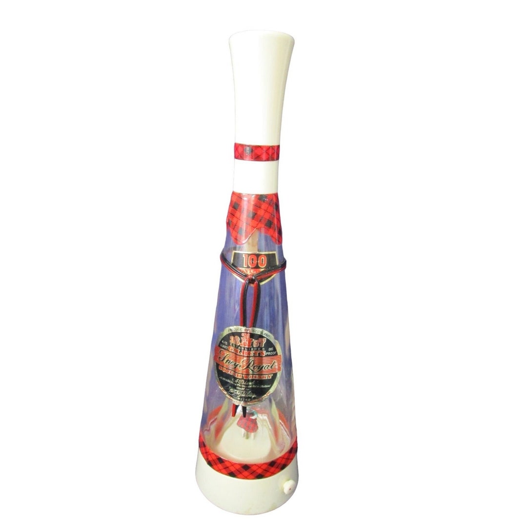 Gilby's Spey Royal Scotch Whiskey Bottle Highland Dancer Music Box ...