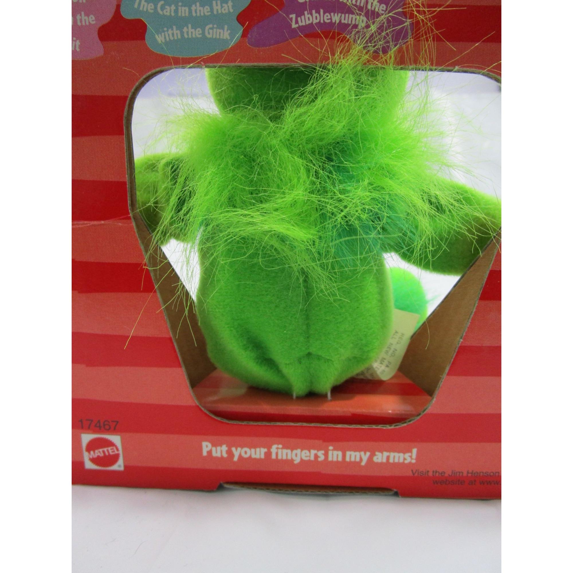 Dr Seuss the Wubbulous World Grinch Zubblewump Finger Puppet Mattel ...