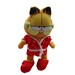 Garfield Small Plush Valentine Red Satin Heart Print Robe Matching ...