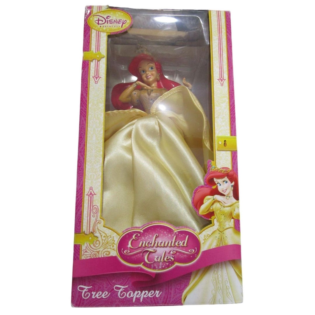 Disney Princess Enchanted Tales Ariel Tree Topper Decorative Indoor Use ...
