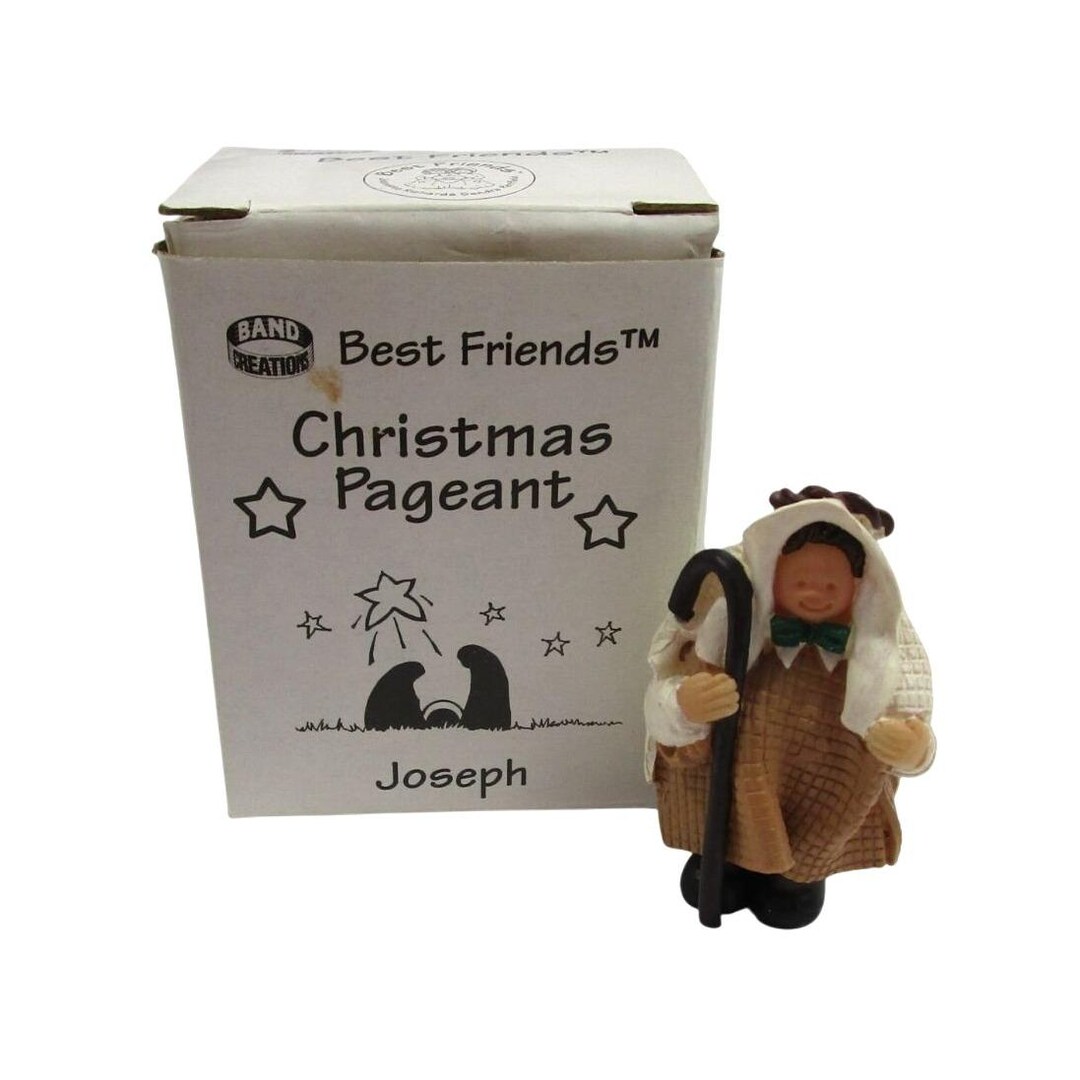 Best Friends Christmas Pageant Nativity Joseph Figurine Vintage 1996 ...