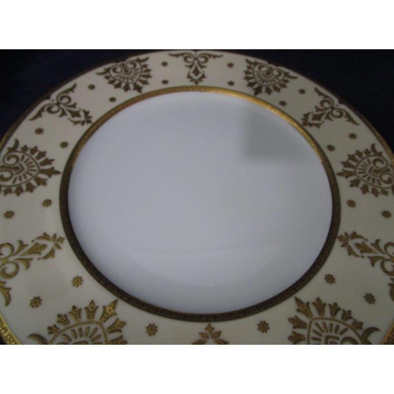 Coalport England Vintage Fine China Plate Gold Encrusted Decorative ...