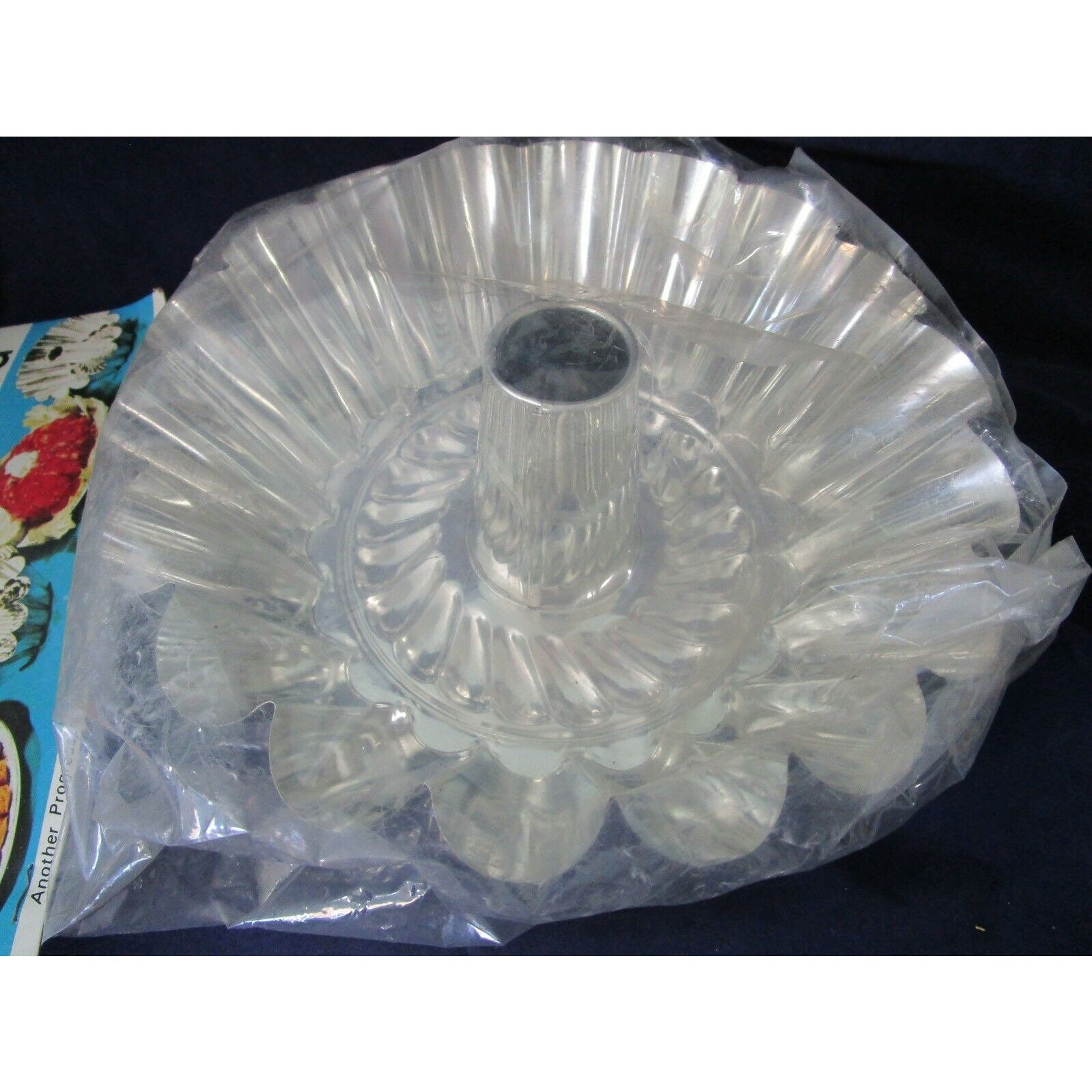 Vintage Progressus Fluted Ruffled Cake Pan Jello Mold 1970 West Germany ...