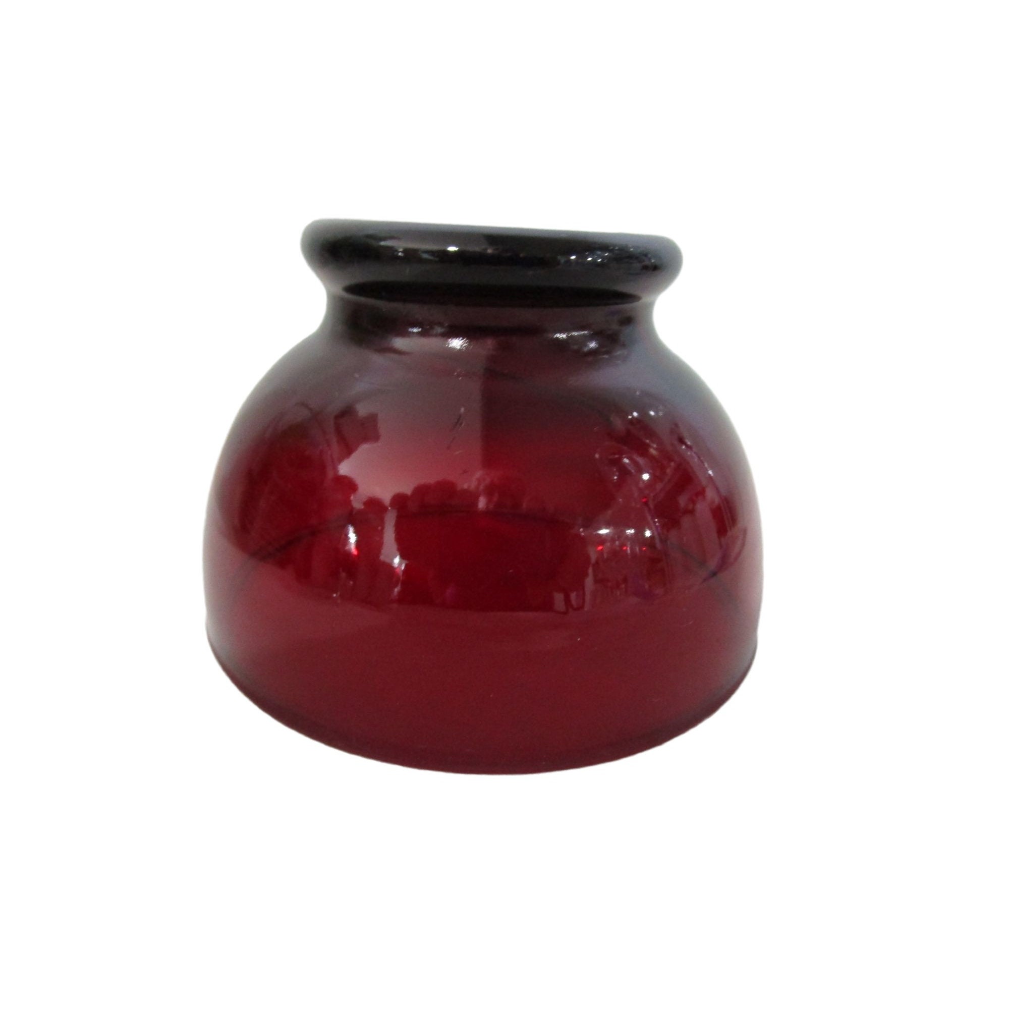 Vintage Anchor Hocking Baltic Royal Ruby Red Low Sherbet Small Footed ...