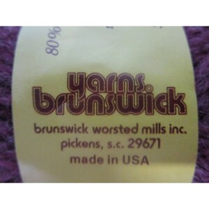 Brunswick's Heatherblend Two Bisque One Boysenberry 1.75oz. Balls New ...