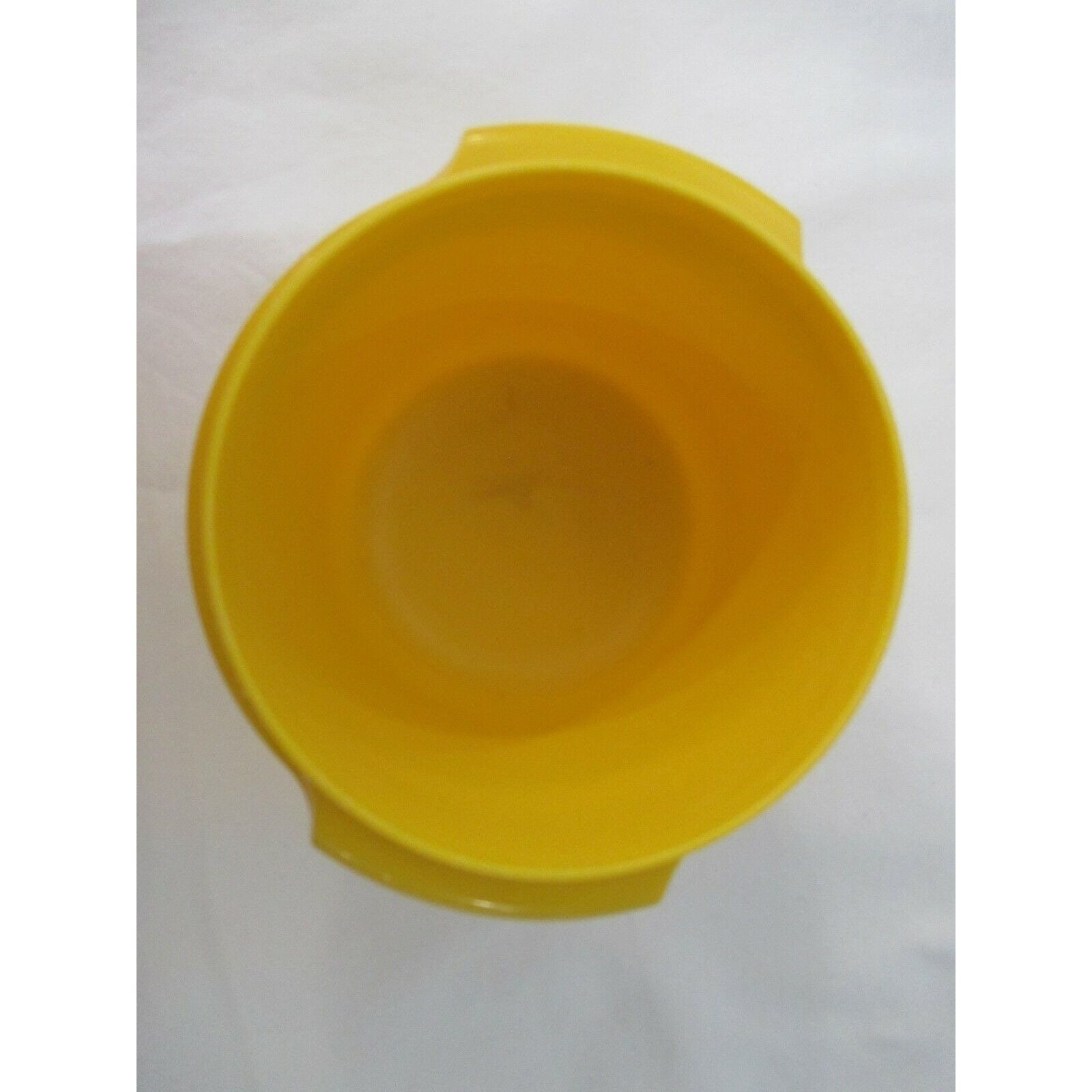 Vintage Tupperware Yellow Bell Shaped Servalier Bowls One Lid Good Used ...