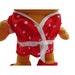 Garfield Small Plush Valentine Red Satin Heart Print Robe Matching ...
