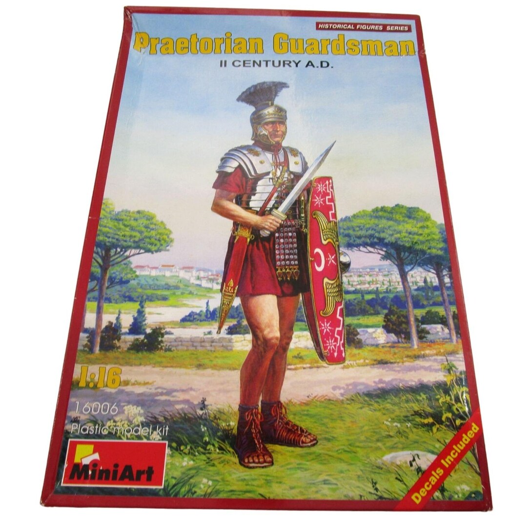 Miniart Praetorian Guardsman 1:16 Scale Historical Figure Model New Box ...