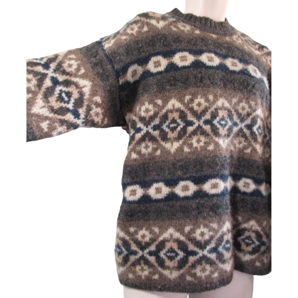 Vintage Abercrombie Fitch the Big Sweater Sweater M Wool Blend GUC ...