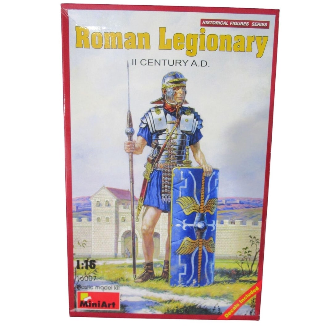 Roman Legionary II Century A.D. Miniart 1:16 Unassembled Plastic Model ...