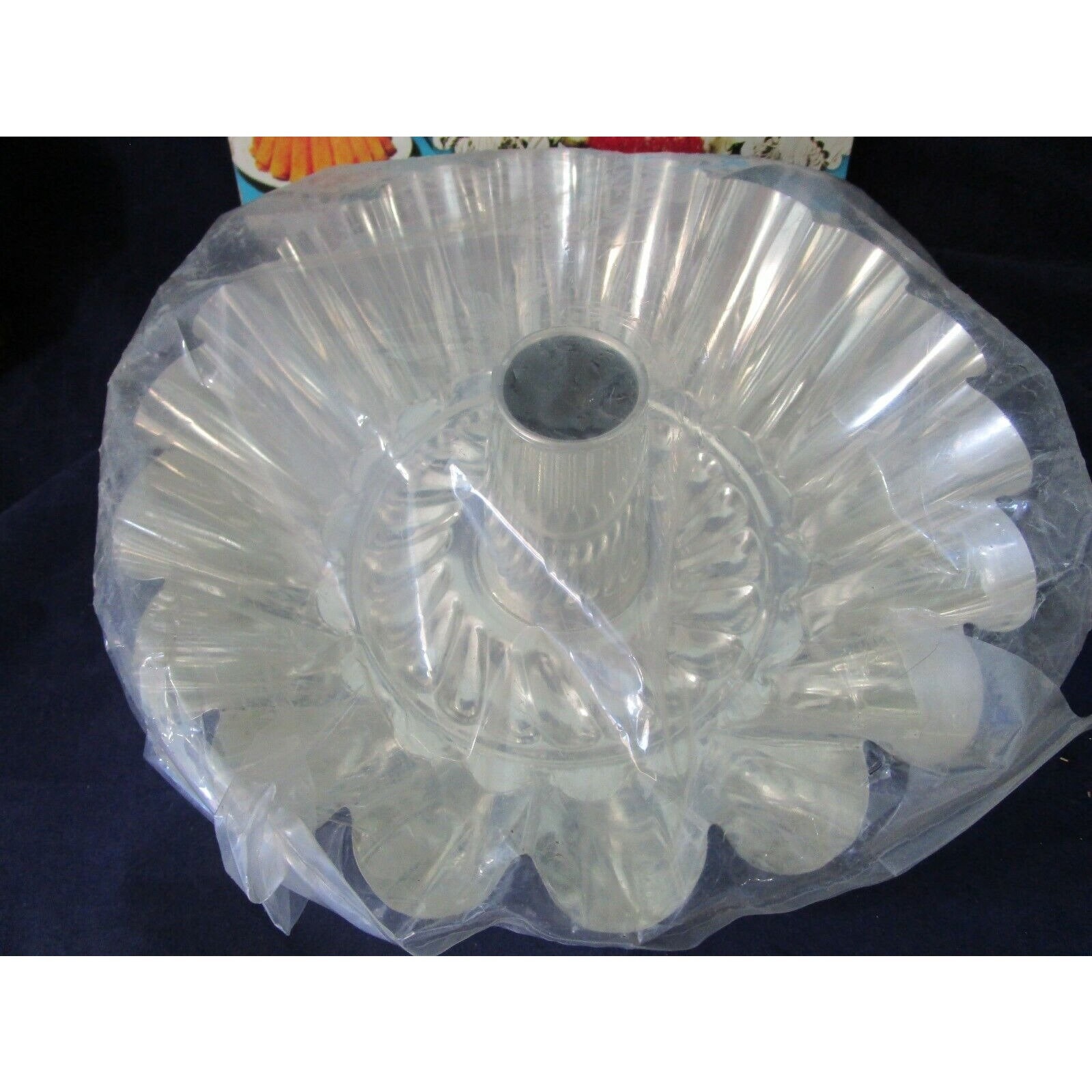 Vintage Progressus Fluted Ruffled Cake Pan Jello Mold 1970 West Germany ...