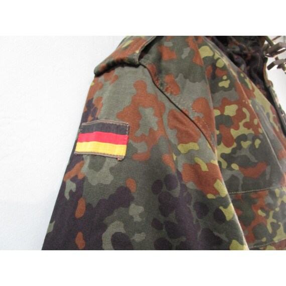 German Military Flecktarn Camo Field Jacket Anorak Ho… - Gem