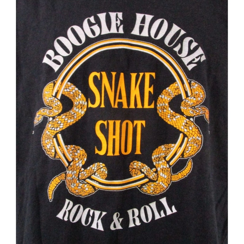 Boogie House Rock Roll Snake Shot Songtan Korea 2003 Black Unbranded ...