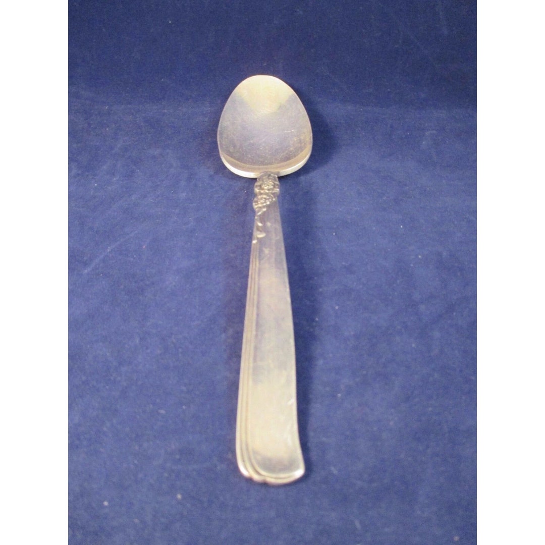 Vintage Oneida Gay Adventure Serving Spoon Silverplate 1955 Midcentury ...