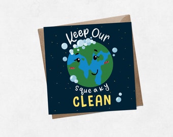 Happy Arbor Day Postcard, Save the Planet Reminder Note, Everyday is ...