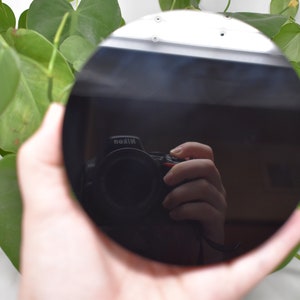 Black Obsidian Mirror Reflective Scrying Disc With Stand Beautiful ...