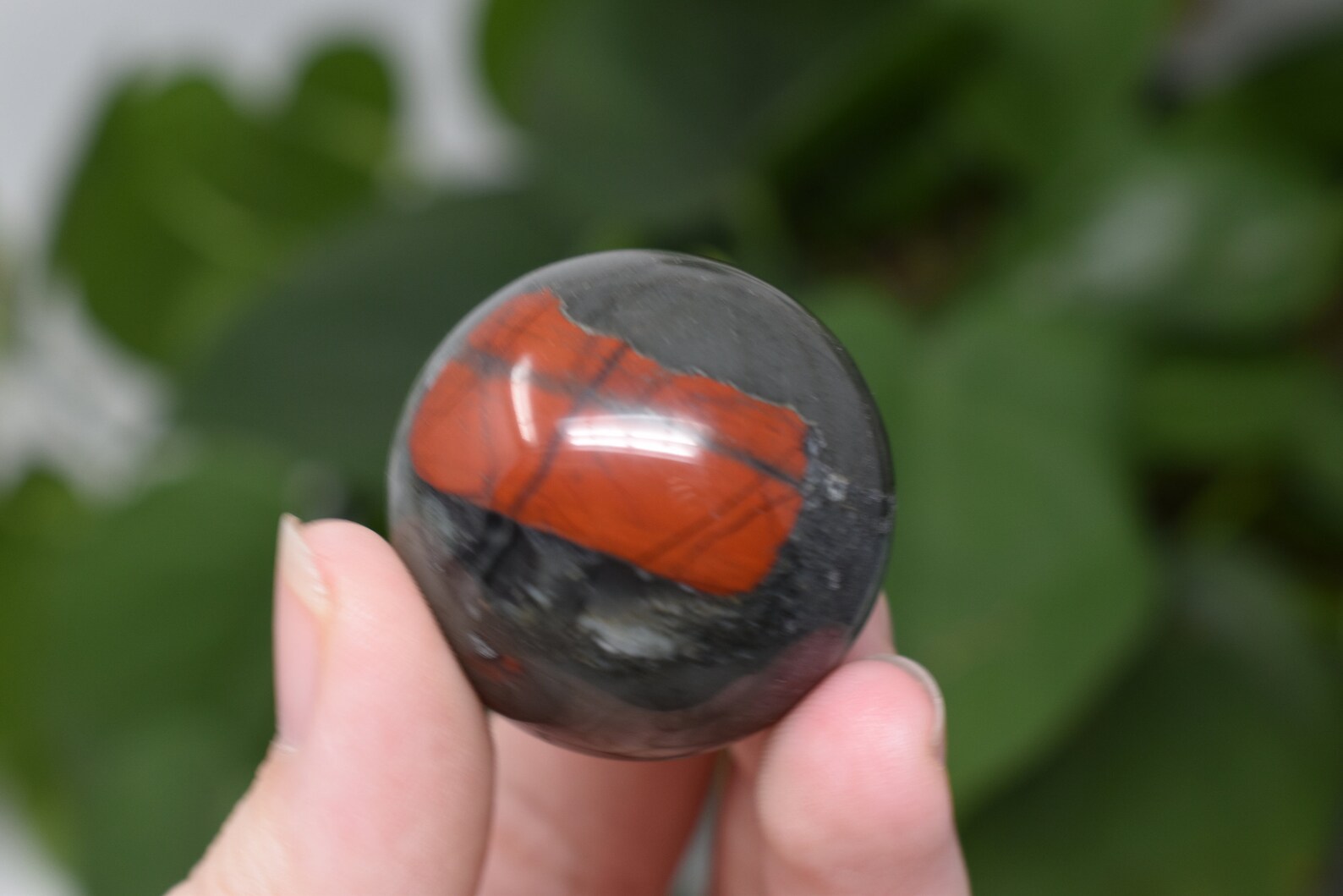 African Bloodstone Spheres Natural Crystal Ball - Etsy