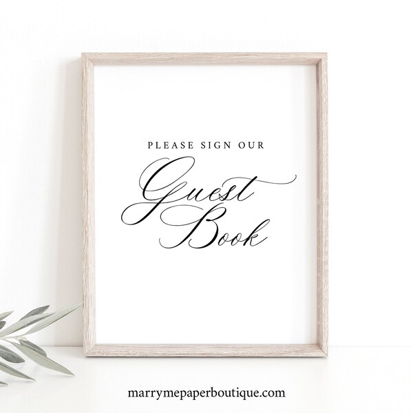 Guest Book Sign - Etsy