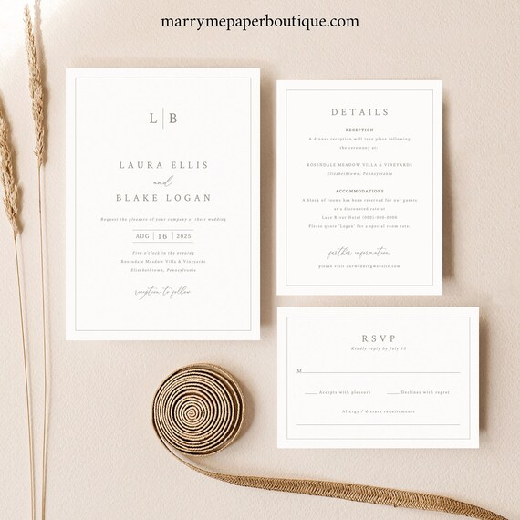 Simple Invitation Border