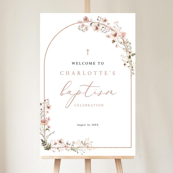 Baptism Sign - Etsy