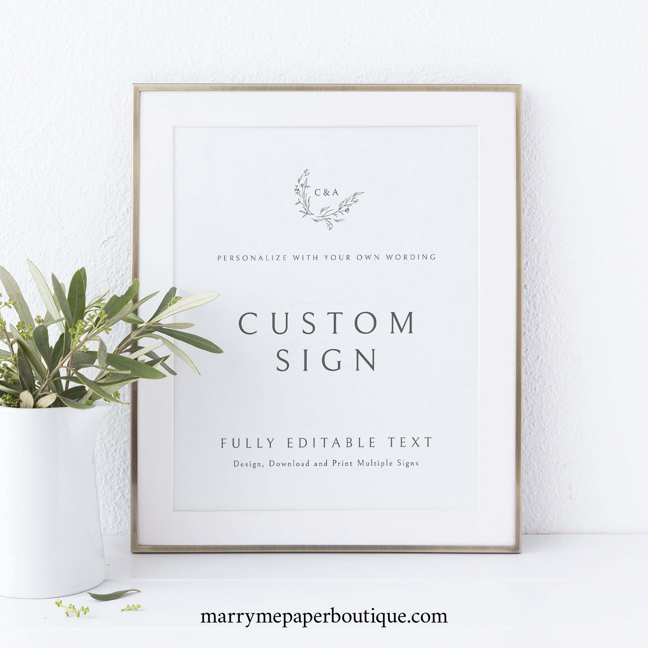 Create Multiple Event Signs Template Editable & Printable - Etsy UK