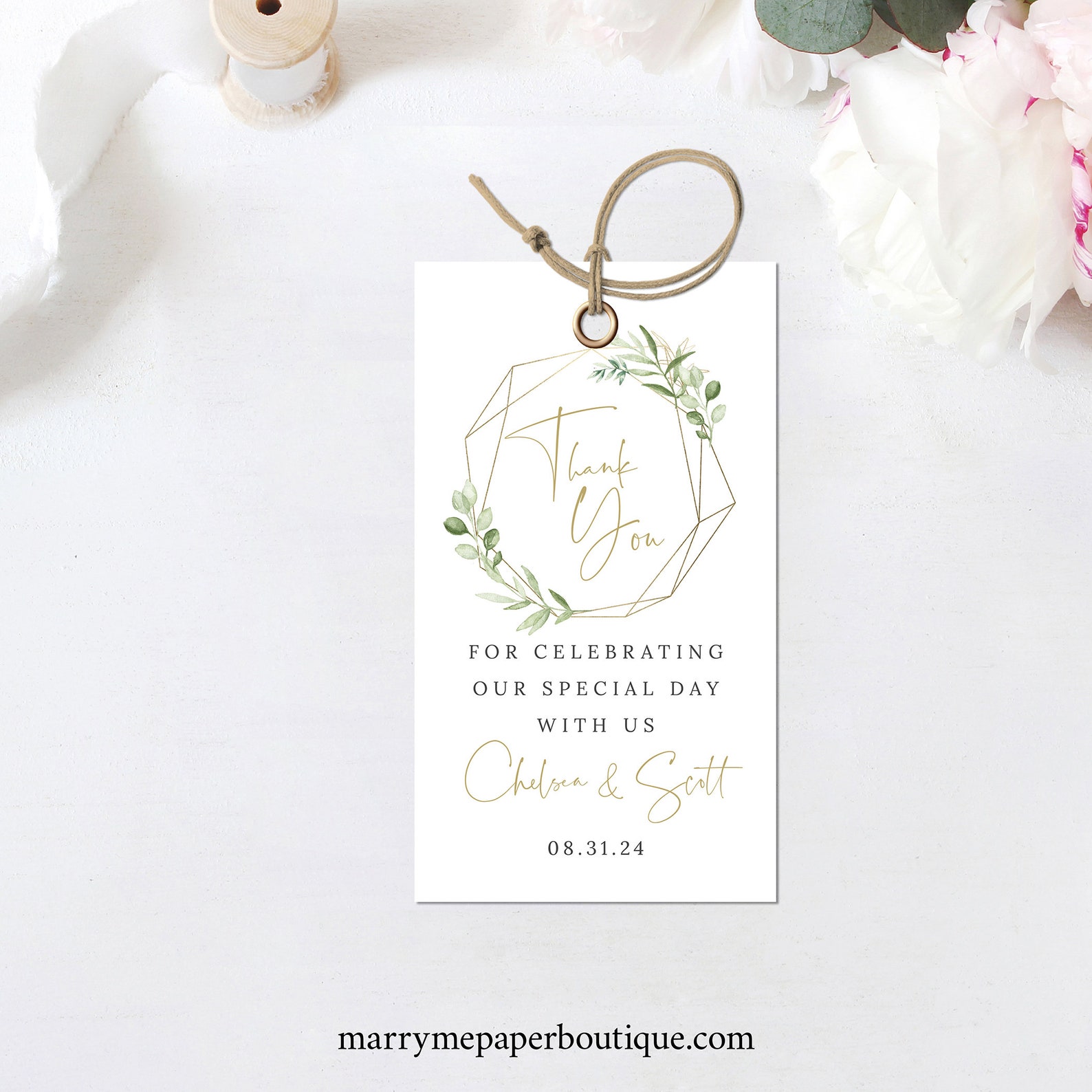 Favor Tag Template Demo Available Printable Editable Instant - Etsy