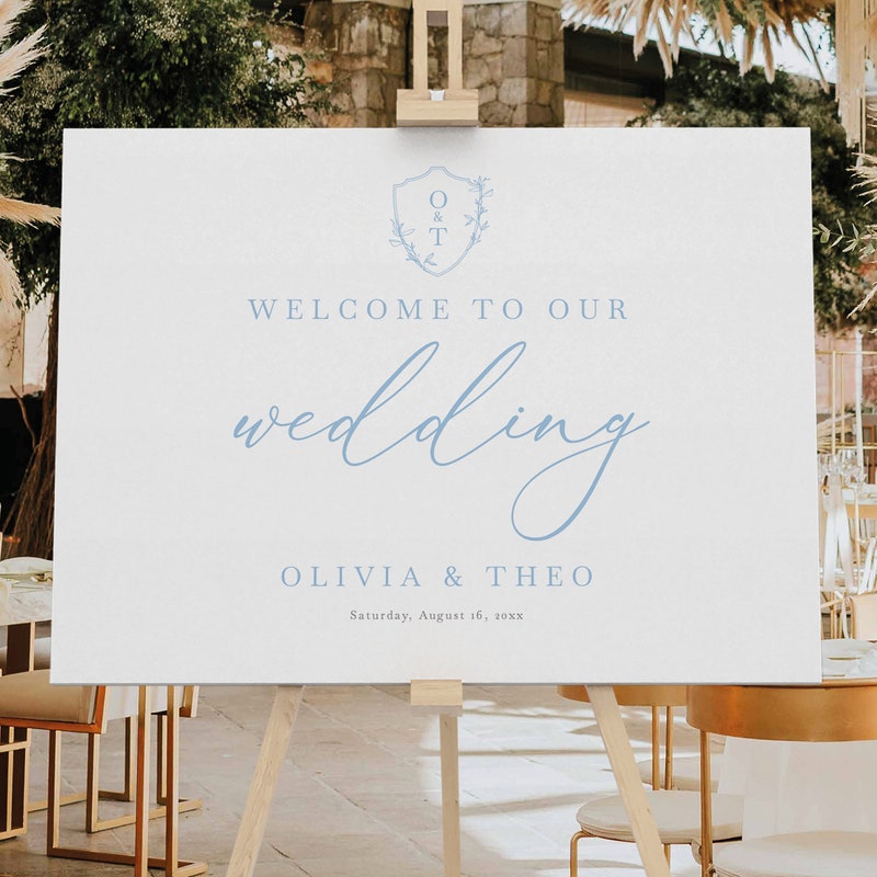 Wedding Sign Template - Etsy