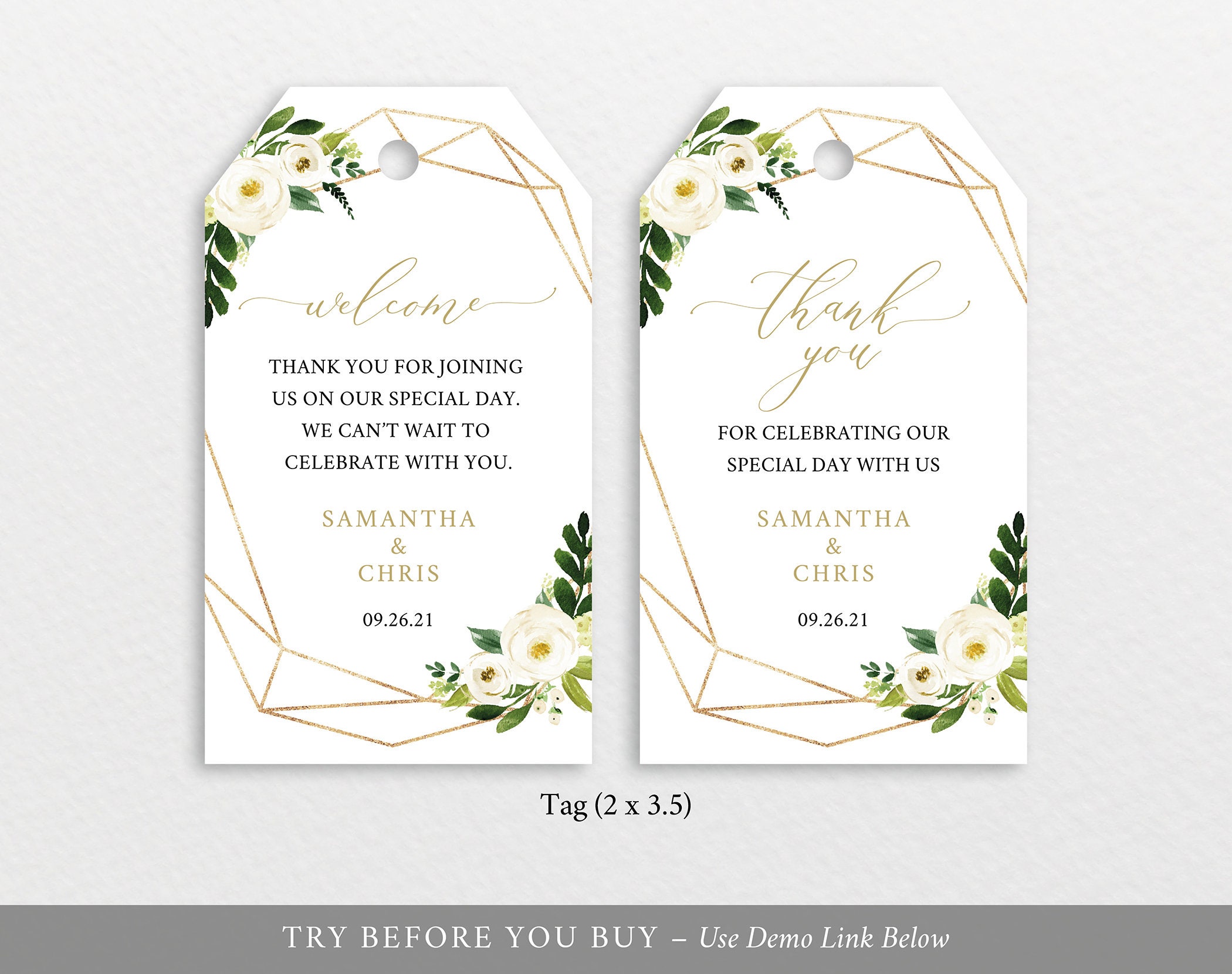 Printable Welcome Tags - Printable Word Searches