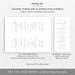 Wedding Ceremony Program Template, Stylish Script, Editable, Elegant ...