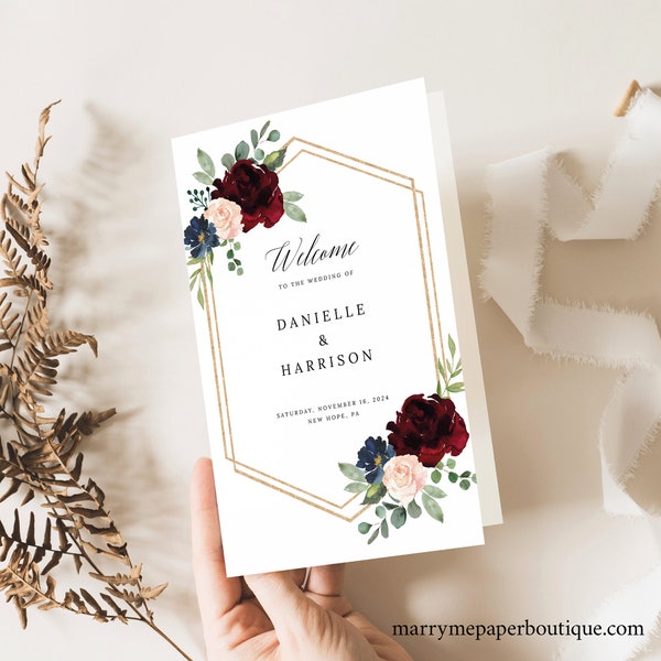 Folded Program - Etsy