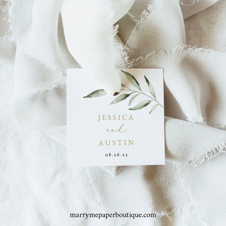 Square Tag & Label Template Editable Printable Instant - Etsy