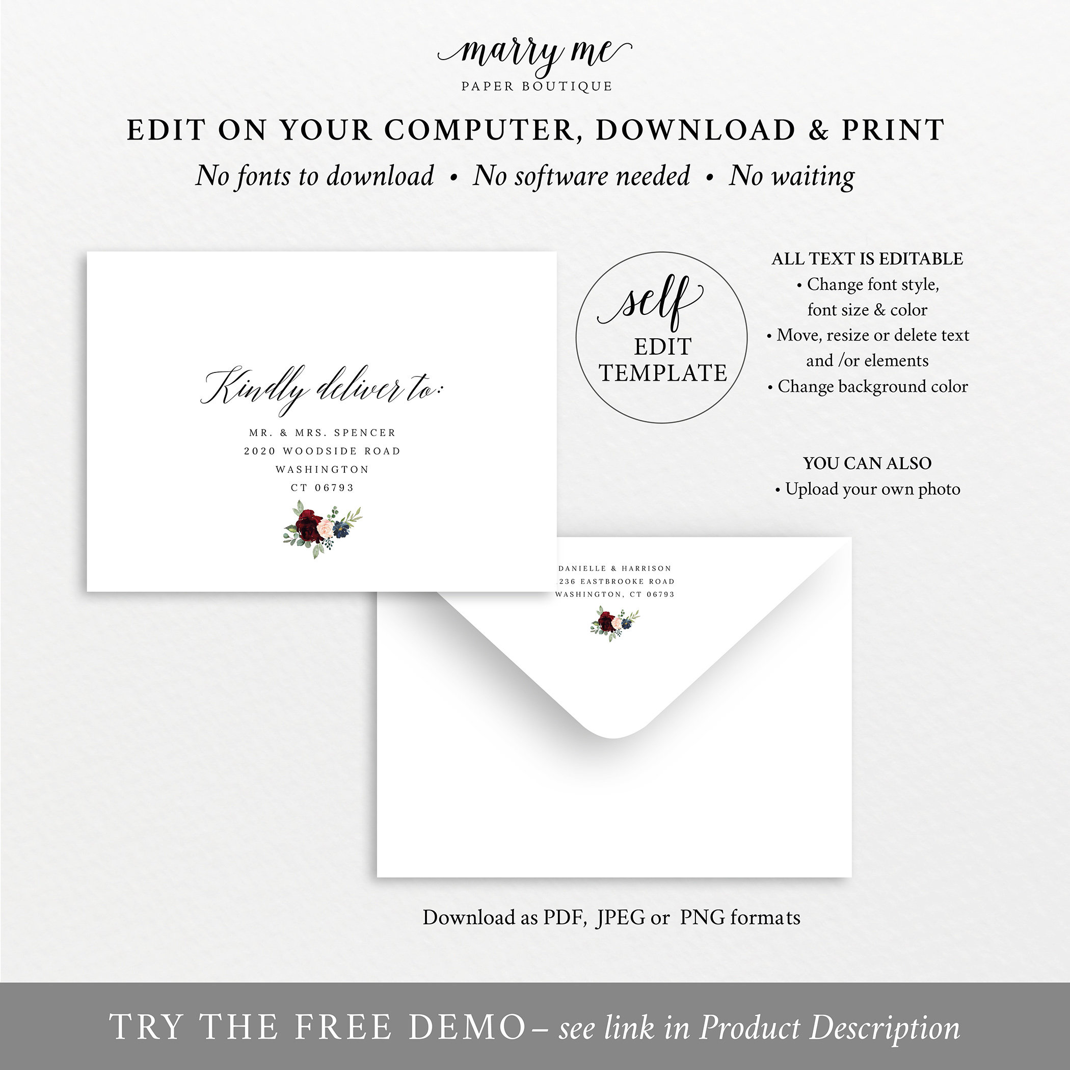 Address envelope window template - aviationgasm