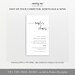 Digital Couples Shower Text Invitation Template, Modern & Contemporary ...