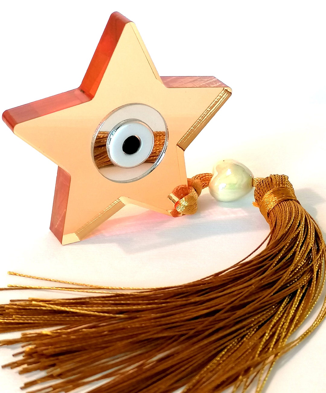 Evil Eye Home Decor, Evil Eye Plexiglas, Star Ornament, Star Evil Eye ...