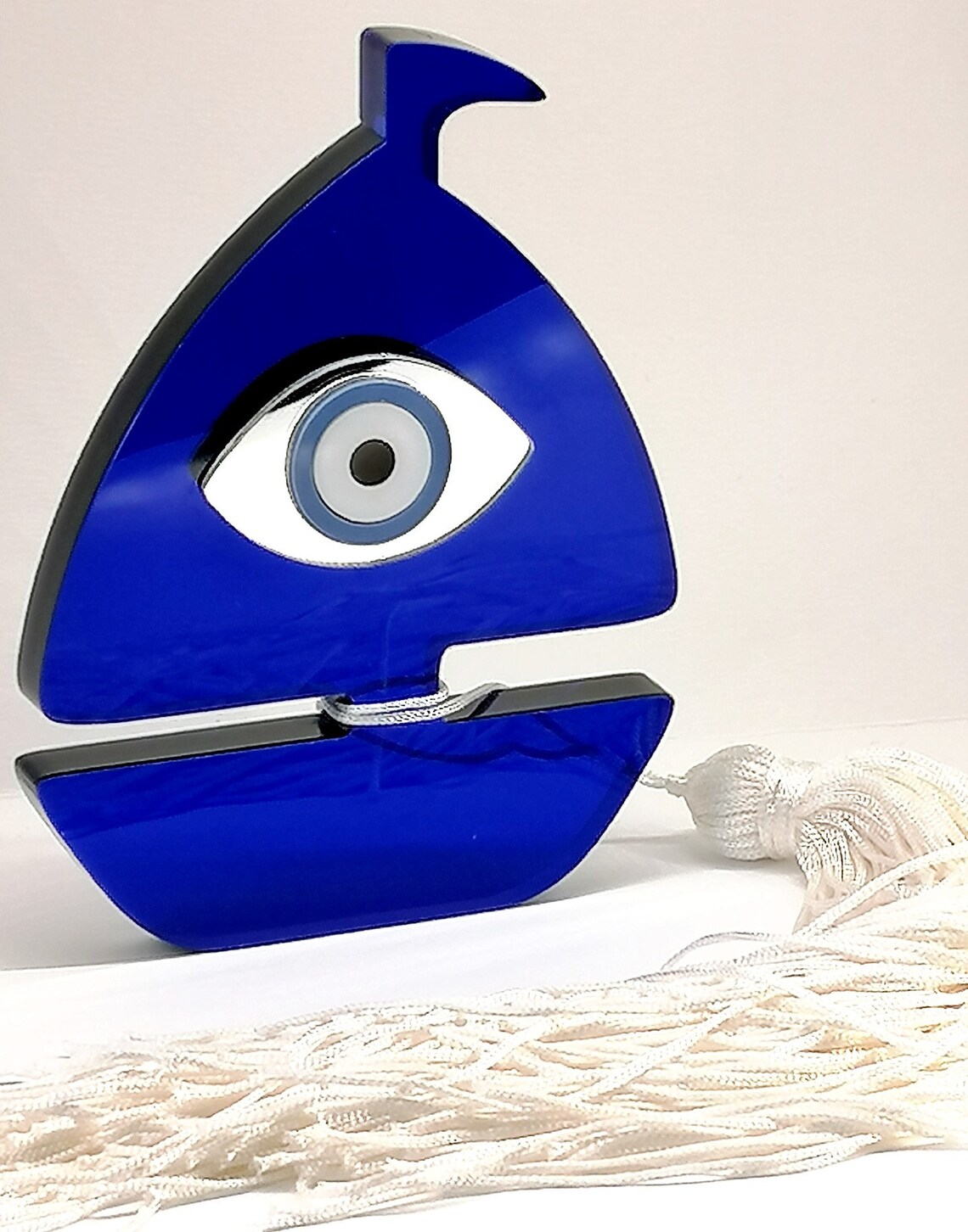 Evil Eye Home Decor Evil Eye Sail Boat Greek Gouri Evil Eye - Etsy