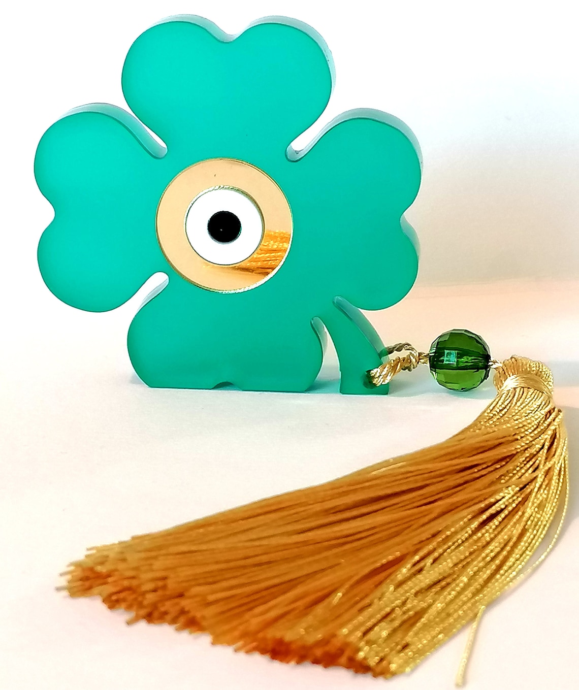 Evil Eye Home Decor Four Leaf Clover Plexiglas Evil Eye | Etsy