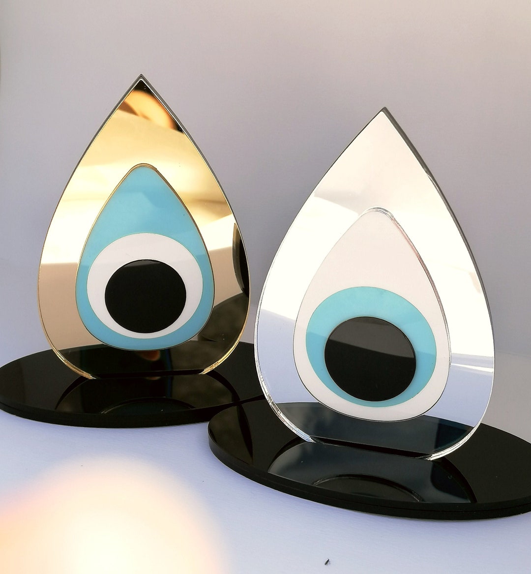 Evil Eye Home Decor Evil Eye Plexiglas Evil Eye Ornament - Etsy