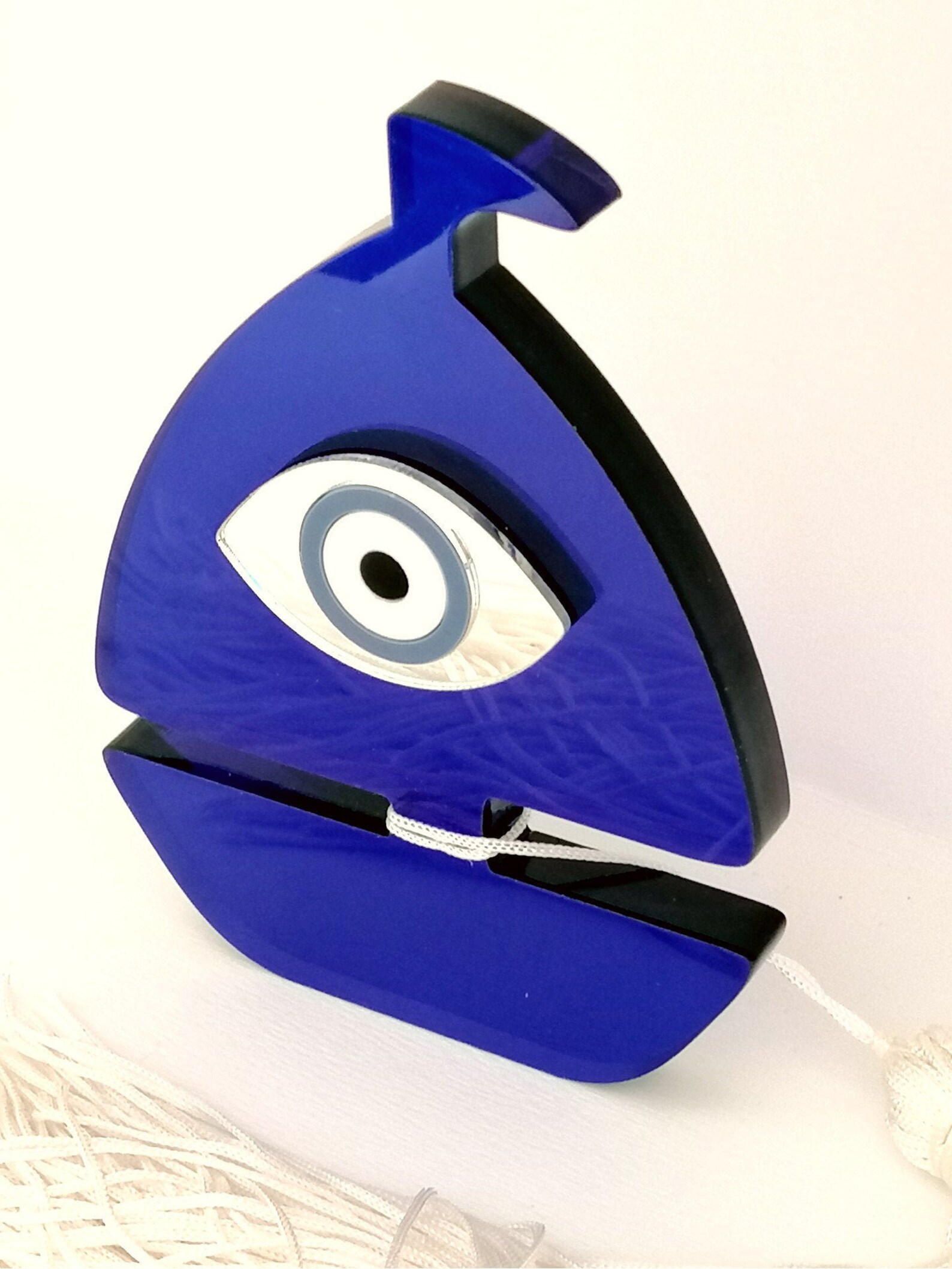 Evil Eye Home Decor Evil Eye Sail Boat Greek Gouri Evil Eye - Etsy