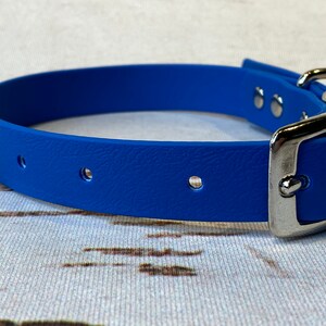 Waterproof Dog Collar, Blue Dog Collar, Dog Collar, Buckle Dog Collar ...