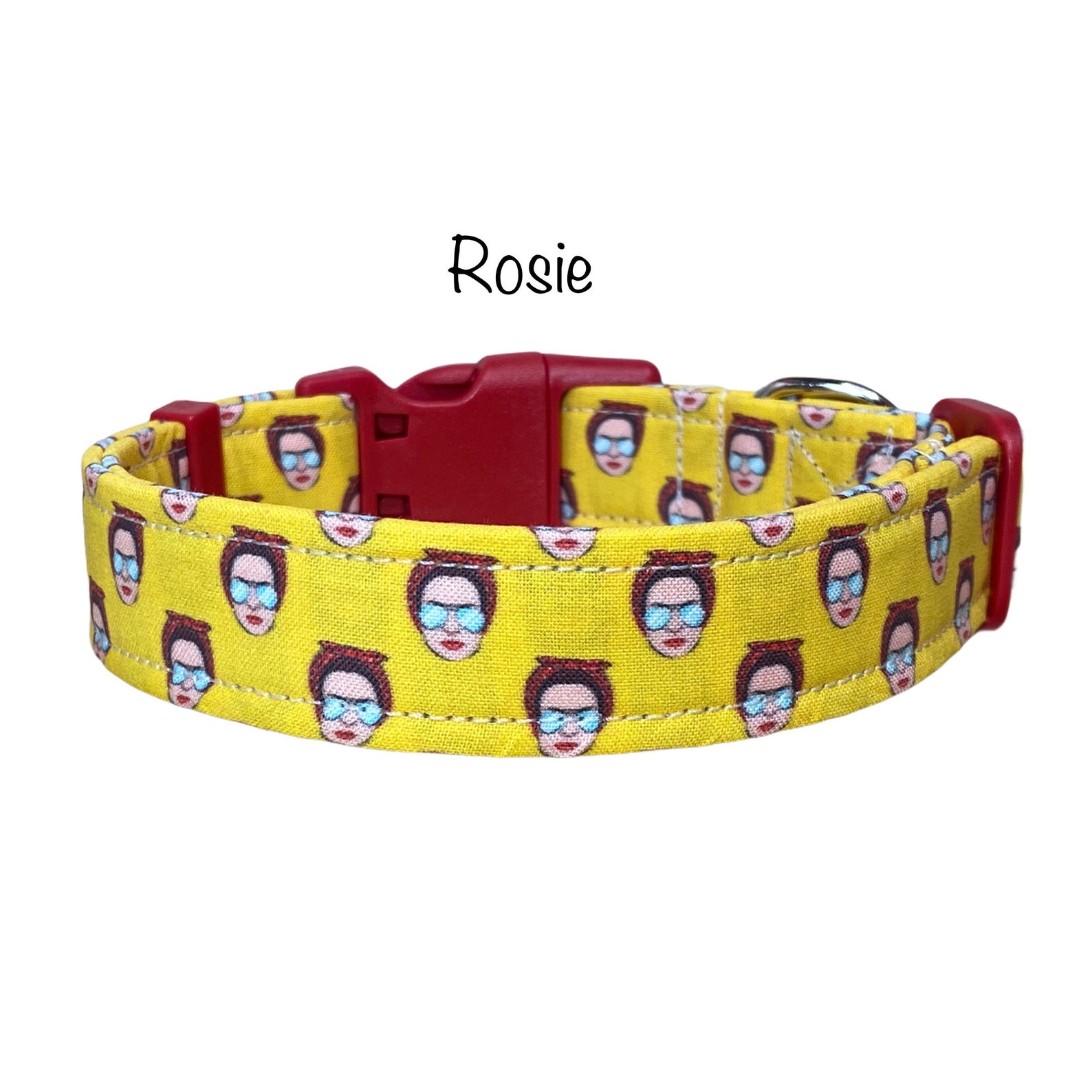 Rosie the riveter dog collar girl dog collar funny dog | Etsy