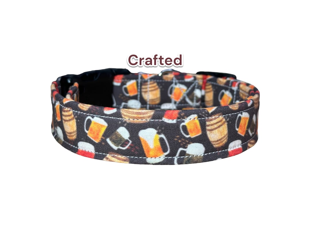 Beer Dog Collar, Dog Collar, Food Dog Collar, Funny Dog Collar, Dog ...