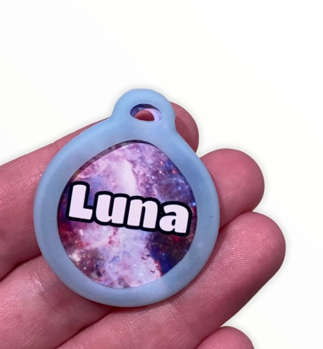 Pet ID Tag, Double Sided Tag, Custom Pet Tag, Cute Pet Tag ...