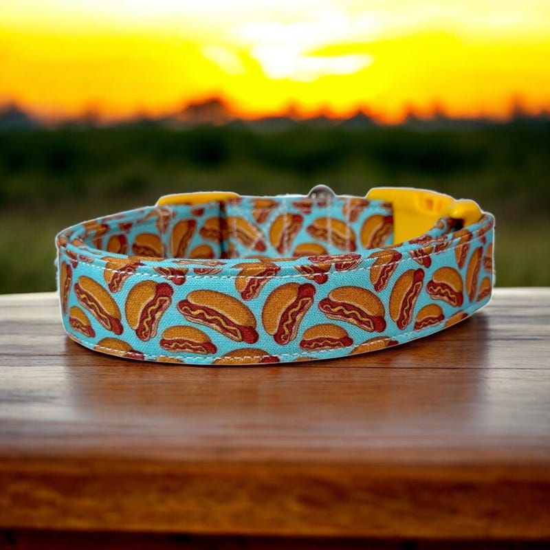 Dog Collars Hotdog - Etsy