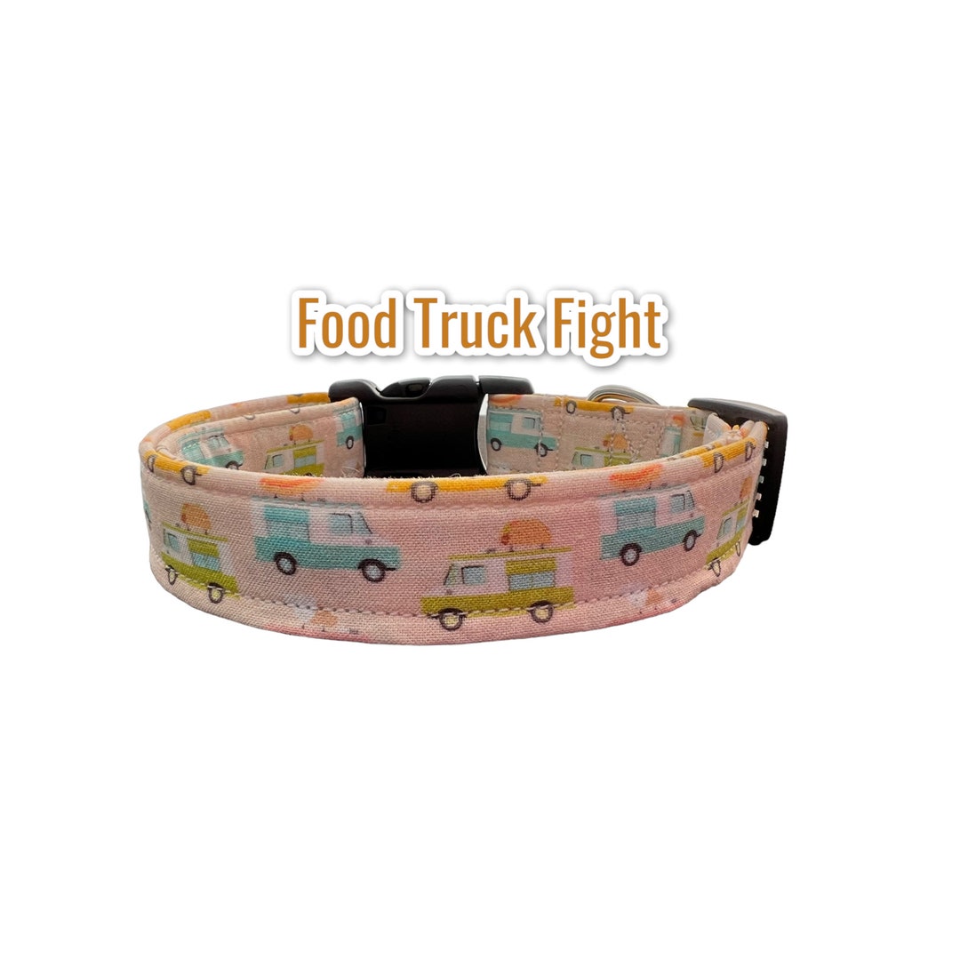 Food Truck Dog Collar, Funny Dog Collar, Food Dog Collar, Girl Dog ...