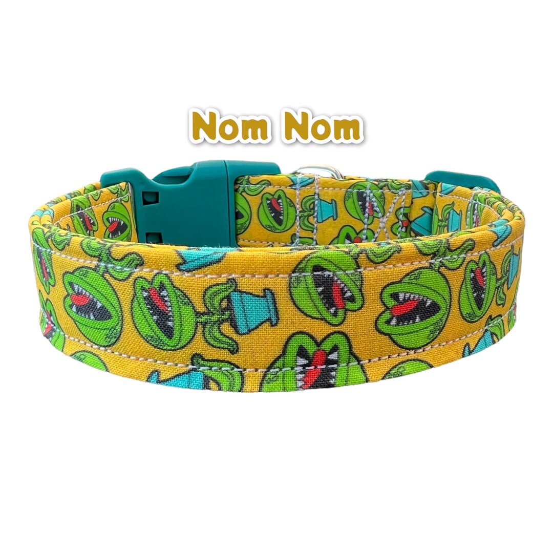 Handmade Venus Flytrap Dog Collar: Funny Plant Lover Pet Collar ...