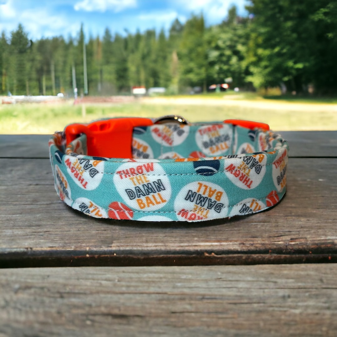 Funny Dog Collar, Cuss Word Dog Collar, Wide Dog Collar, Side Release ...