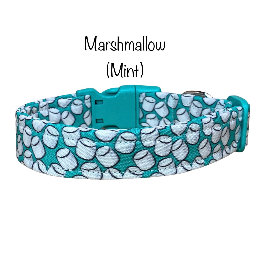 Marshmallow Dog Collar, Food Dog Collar,handmade Collar, Funny Dog ...