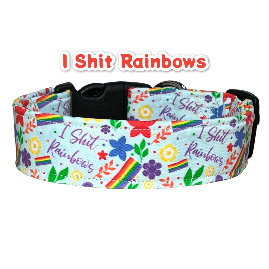 Funny Dog Collar, Cuss Word Dog Collar, Wide Dog Collar, Side Release ...